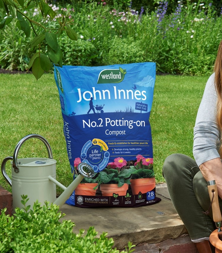 John Innes Peat Free No.2 Potting-on Compost 28L - St Peters Garden Centre