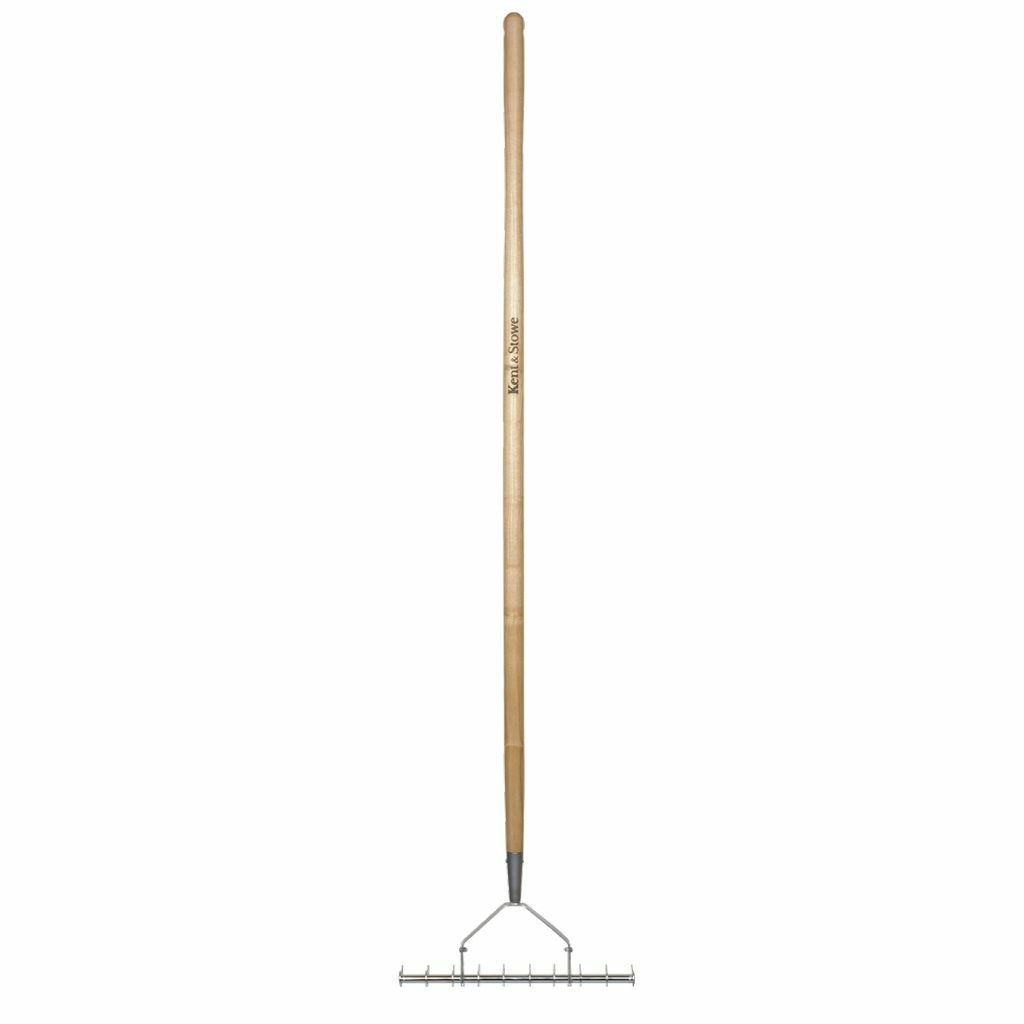 Kent & Stowe Stainless Steel Scarifying Rake - St Peters Garden Centre