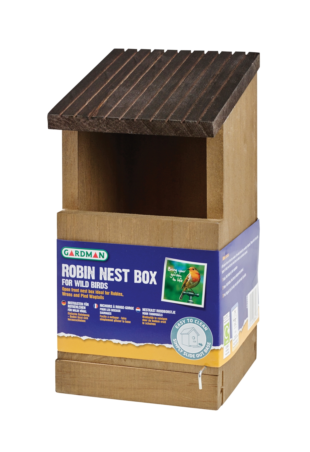 Gardman Robin Nest Box - St Peters Garden Centre