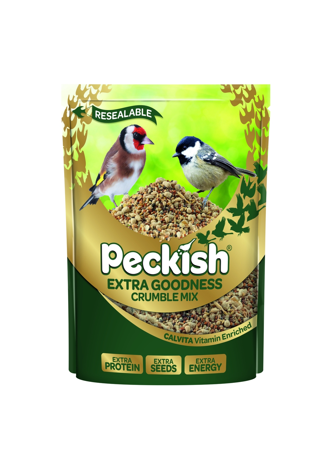 Peckish Extra Goodness Crumble Food 1kg - St Peters Garden Centre