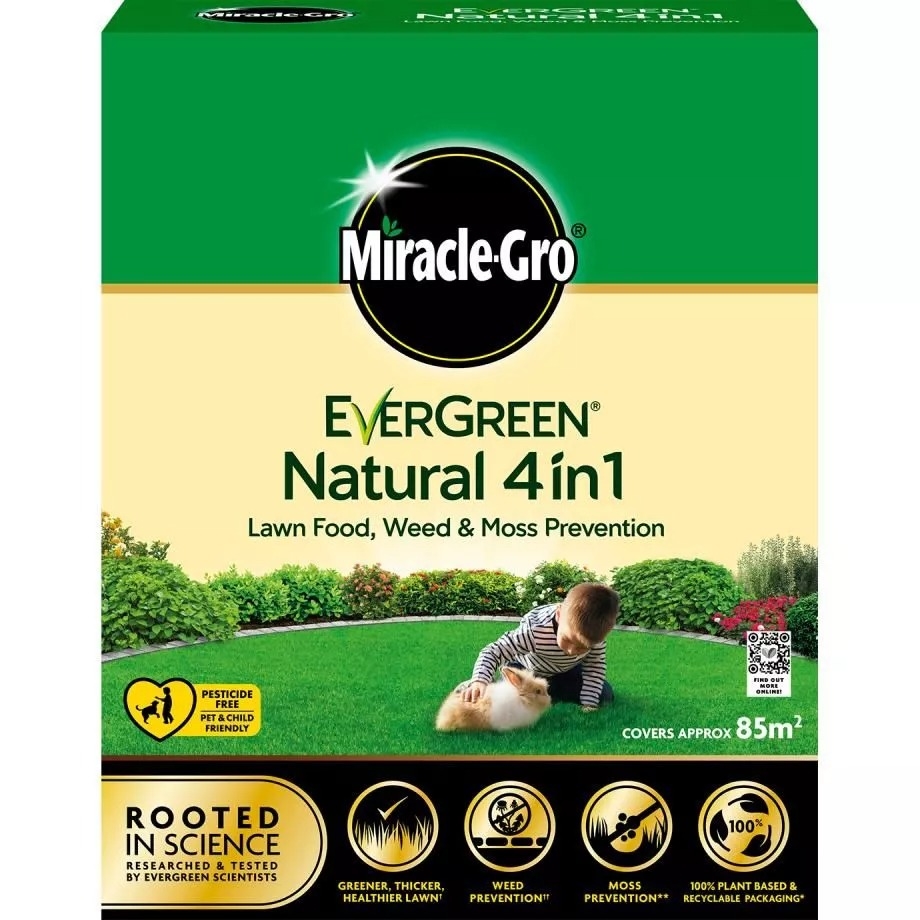 Miracle-Gro Natural 4In1 3.75Kg - St Peters Garden Centre