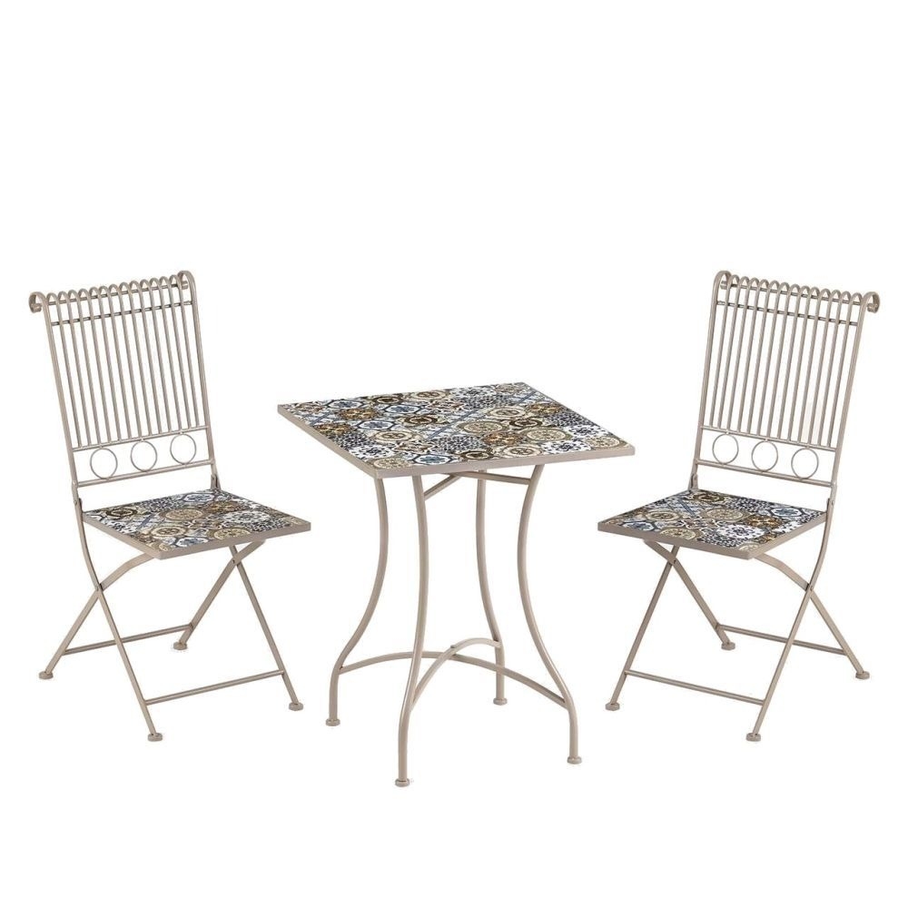 Toulouse Bistro Table & Two Chairs - St Peters Garden Centre